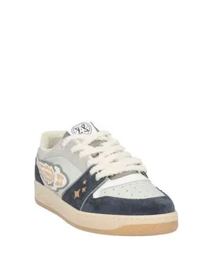 ENTERPRISE JAPAN Cow Leather Calfskin Sneakers - Grey