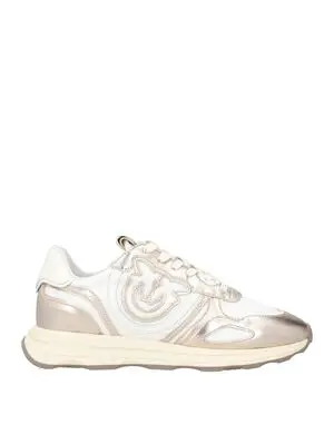 Pinko Leather & Nylon Sneakers - Grey