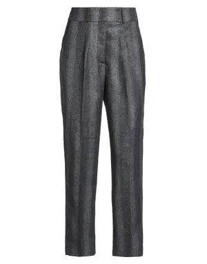 Peserico Virgin Wool Flannel Tapered Pants