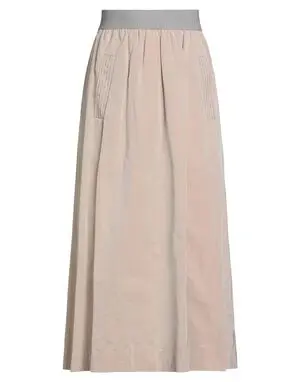Peserico Polyester Flared Midi Skirt