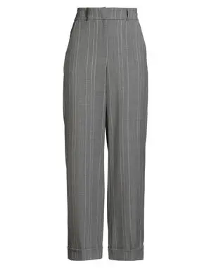 Peserico Wide Leg Virgin Wool Blend Trousers