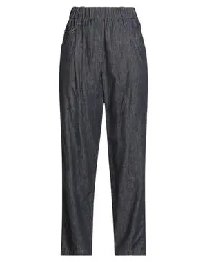 Brunello Cucinelli Tapered Jeans In Cotton And Brass