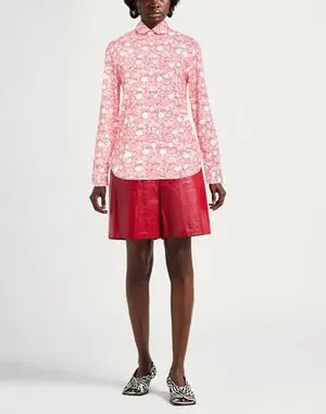 Maison Kitsuné Woven Shirt - Brick