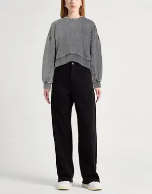 Sandro Cotton-blend Fleece Sweatshirt