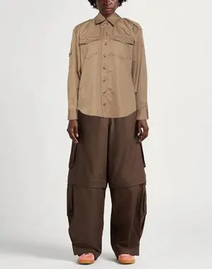 Sandro Cotton-blend Poplin Safari Shirt