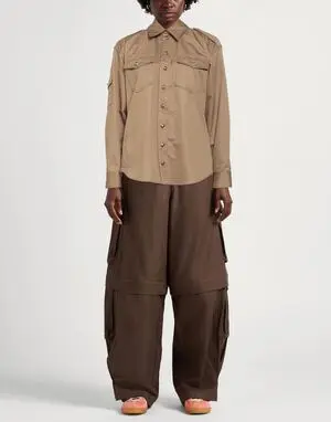 Sandro Cotton-blend Poplin Safari Shirt