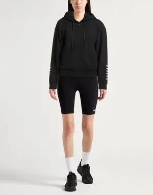 EA7 Cotton-elastane Fleece Sweatshirt - Black