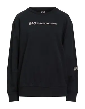 EA7 Cotton-blend Sweatshirt - Black