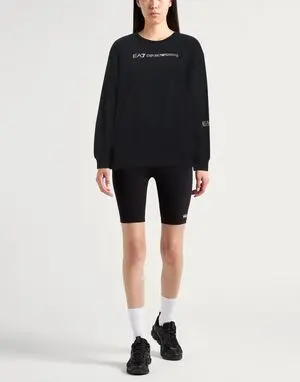 EA7 Cotton-blend Sweatshirt - Black