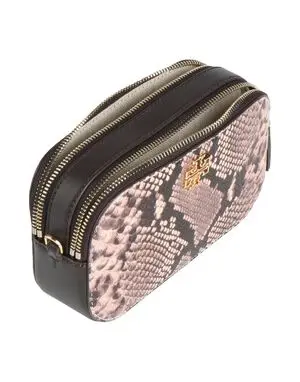 Tory Burch Snakeskin-print Leather Camera Bag
