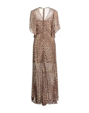 Maje Leopard-print Georgette Maxi Dress