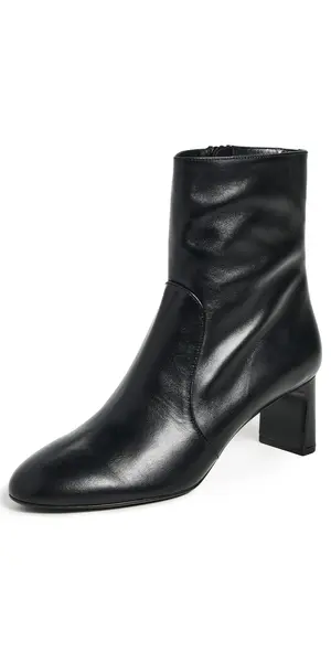 Stuart Weitzman Round Toe Booties