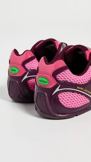 Marc Jacobs The 72 Spring Sneakers - Raspberry Pink Multi