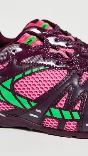 Marc Jacobs The 72 Spring Sneakers - Raspberry Pink Multi