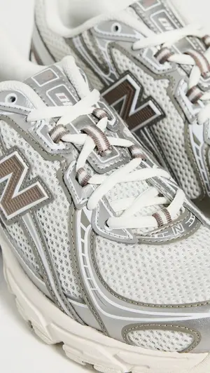 NEW BALANCE 740 Athletic Sneakers - White/brown