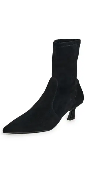 STUART WEITZMAN Vinnie 50 Booties - Black