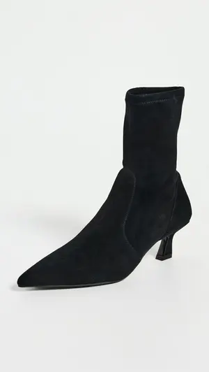 STUART WEITZMAN Vinnie 50 Booties - Black