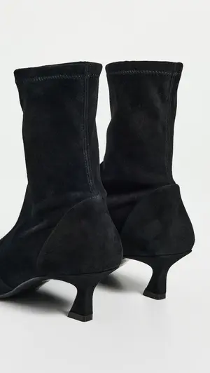STUART WEITZMAN Vinnie 50 Booties - Black