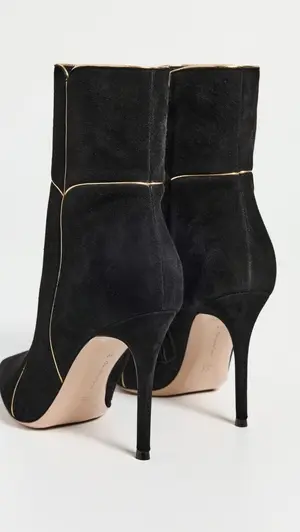 GIANVITO ROSSI Camoscio Nappa Silk Boots