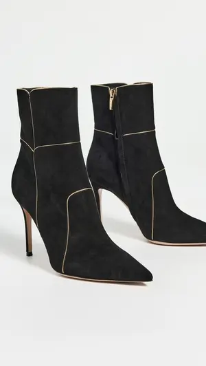 GIANVITO ROSSI Camoscio Nappa Silk Boots