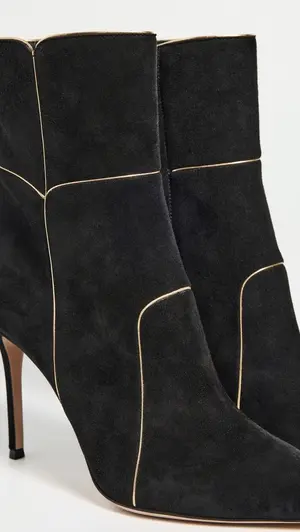 GIANVITO ROSSI Camoscio Nappa Silk Boots