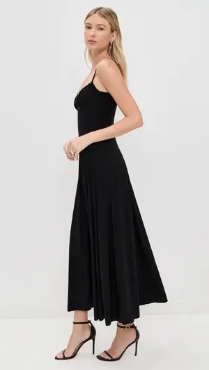 Norma Kamali Underwire Midi Dress