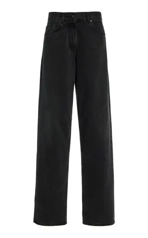 THE ROW Clair Mid-rise Straight-leg Jeans