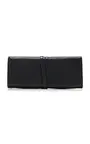 LIFFNER Little Lady Belted Leather Clutch