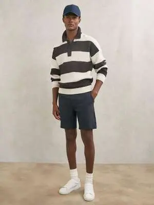 Paige Button Detailed Shorts For Men