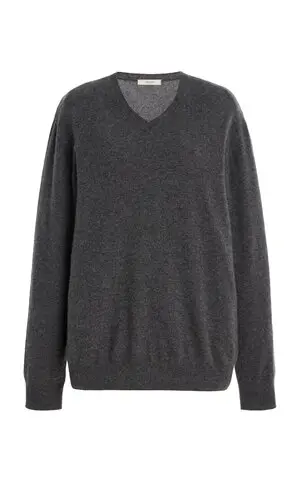THE ROW Ligeia Cashmere Sweater - Grey