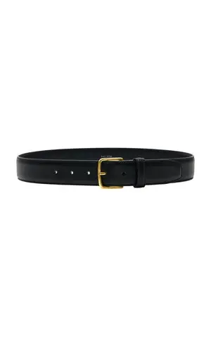 THE ROW Maxi Classic Leather Belt - Black