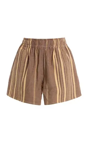 Marrakshi Life Striped Shorts For Women
