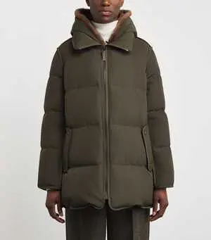 YVES SALOMON Down-filled Puffer Jacket