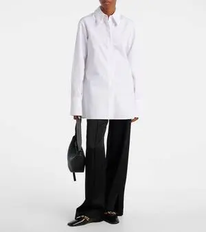 JIL SANDER Chain-detail Leather Loafers