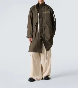 Sacai Cotton-blend Ripstop Jacket