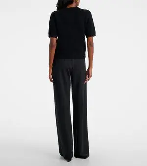 Max Mara Pepli Wool And Cashmere Top
