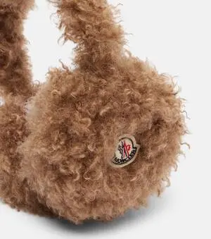 Moncler Logo Earmuffs - Brown