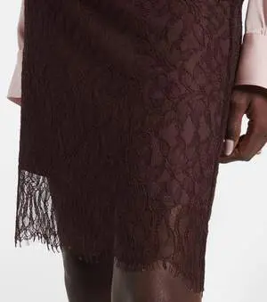 Vince Lace Midi Skirt