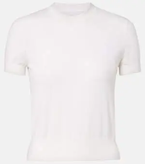 Givenchy Knitted Cashmere Top - White