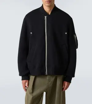 Sacai Cotton-blend Bomber Jacket