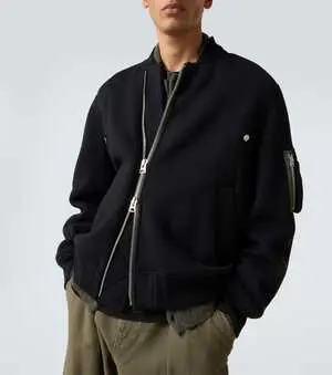 Sacai Cotton-blend Bomber Jacket