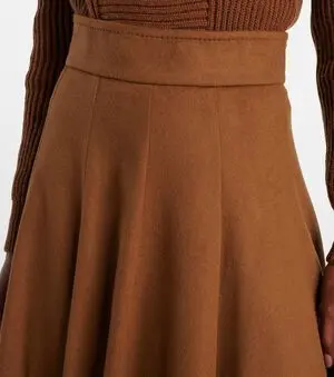 Max Mara Camel Hair Maxi Skirt