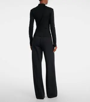 Max Mara Wool Turtleneck Sweater - Black