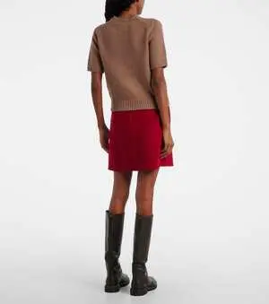Max Mara Knitted Wool And Cashmere Top