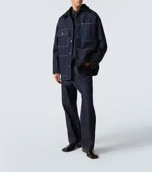 JIL SANDER Oversized Denim Jacket