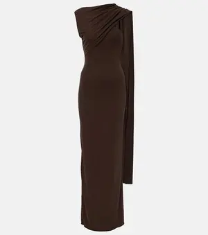 AYA MUSE Cedar Draped Maxi Dress