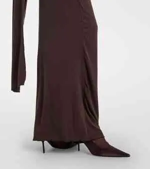 AYA MUSE Cedar Draped Maxi Dress