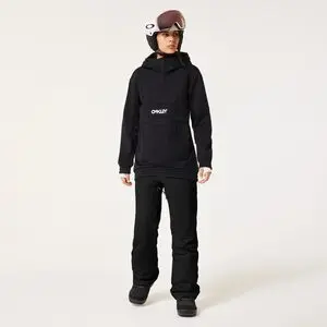 Oakley Tnp Nose Grab Softshell Hoodie - Black,white