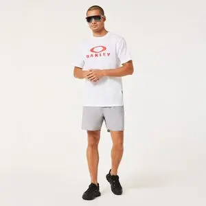 Oakley Bark Sun Tee - White,red