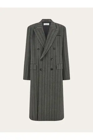 Ferragamo Straight Hem Coats For Men
